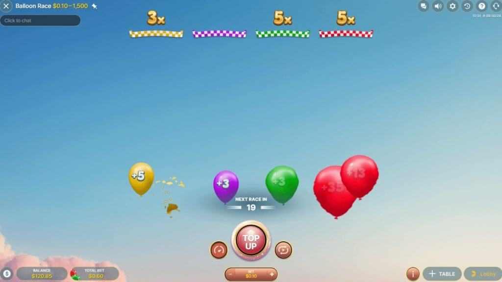 Balloon Race da Evolution - Estratégias e dicas